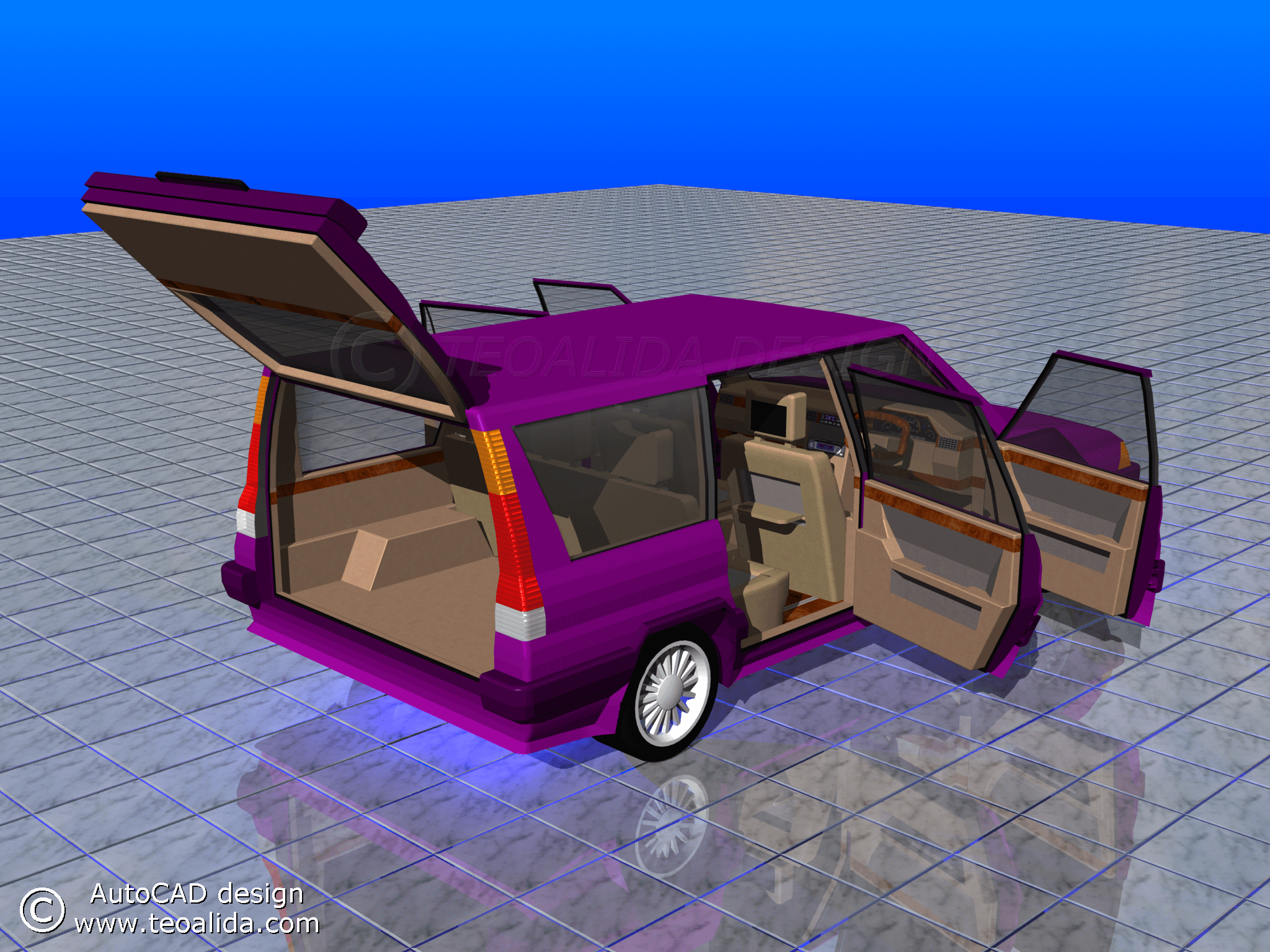 AutoCAD 3D汽车设计- Teoalida的世界亚博欧冠买球投注 - yobo体育官网登录
